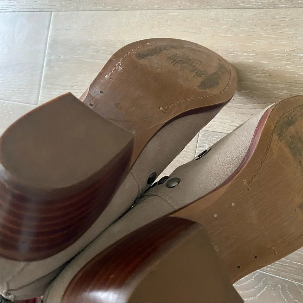 Sam Edelman | Shoes | Sam Edelman Pedra Split Strap Rivets Shaft Suede ...